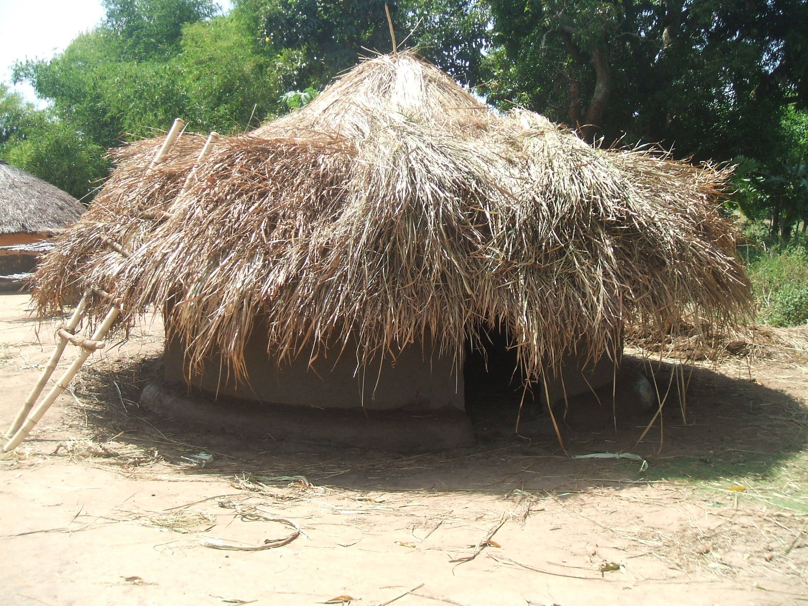 Thatched Roof Hut Artificial Thatched Roof Bali Huts — Tropical
